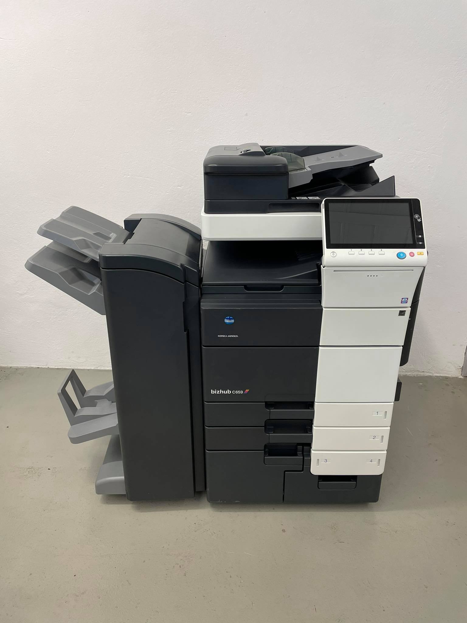 Top nabídka: KONICAMINOLTA bizhub C659 + sešívací finišer FS-536 | Sofor.cz